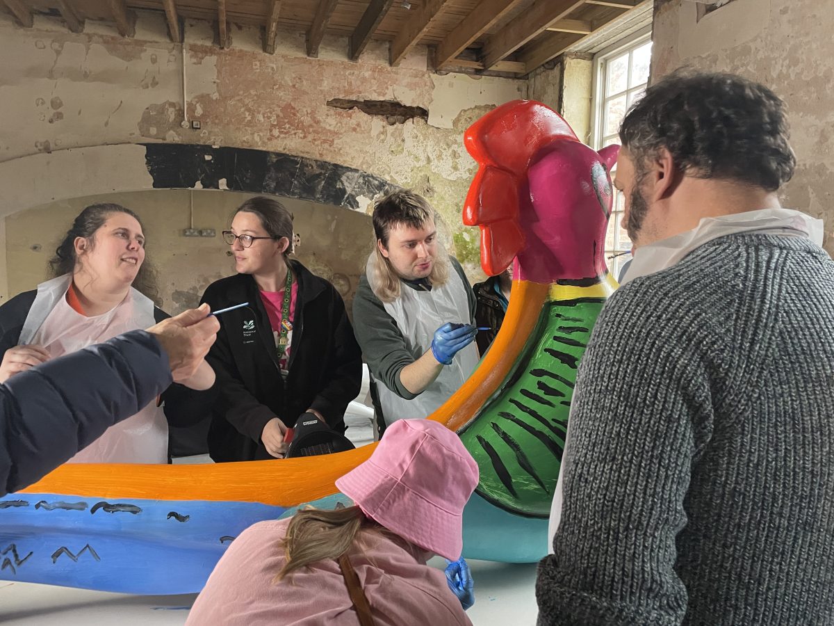 Community groups to create art sculptures for Croome's Christmas trail ...